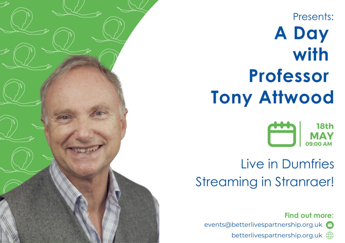 A Day with Professor Tony Attwood | The Crichton Trust