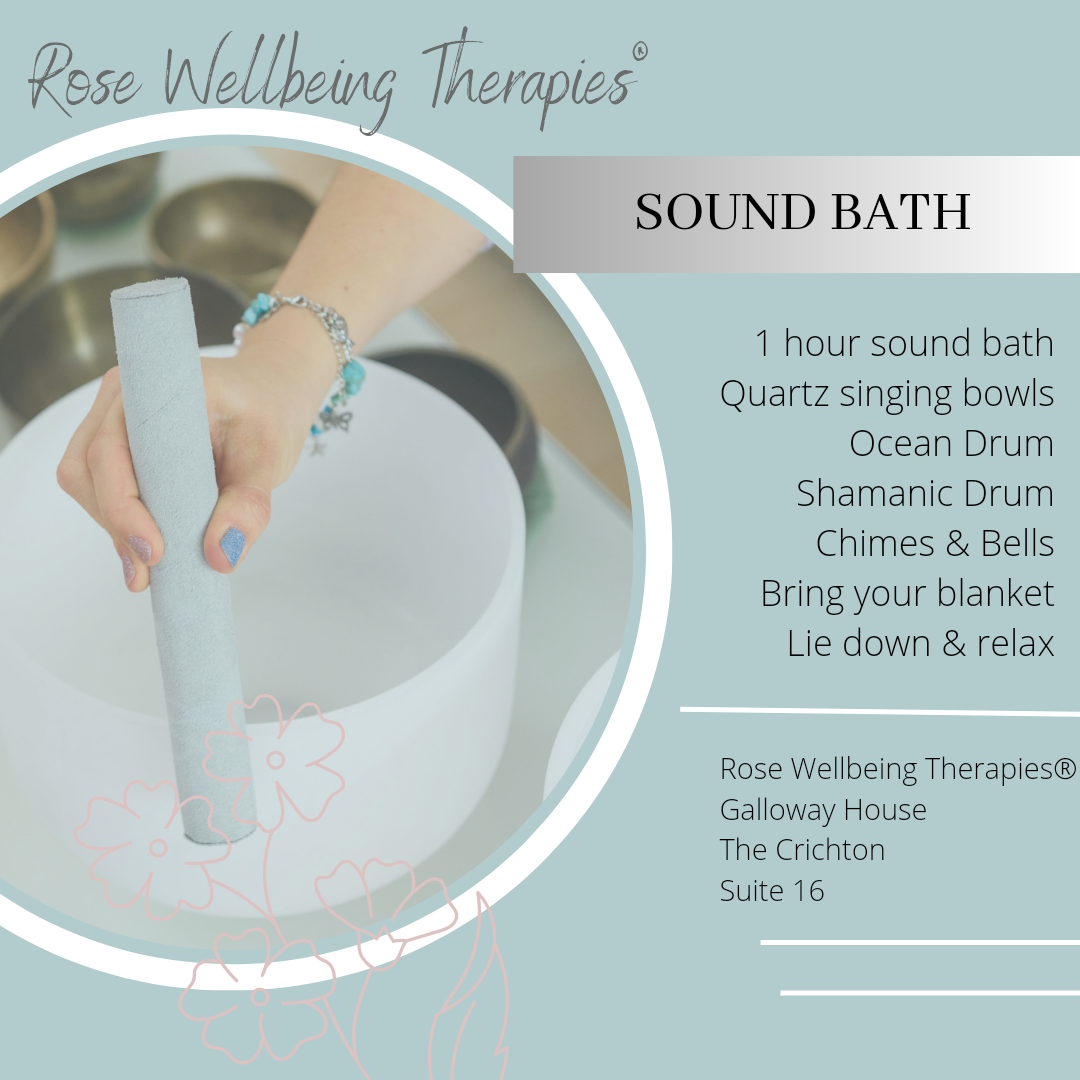 Sound Bath with Rachel - The Crichton Trust
