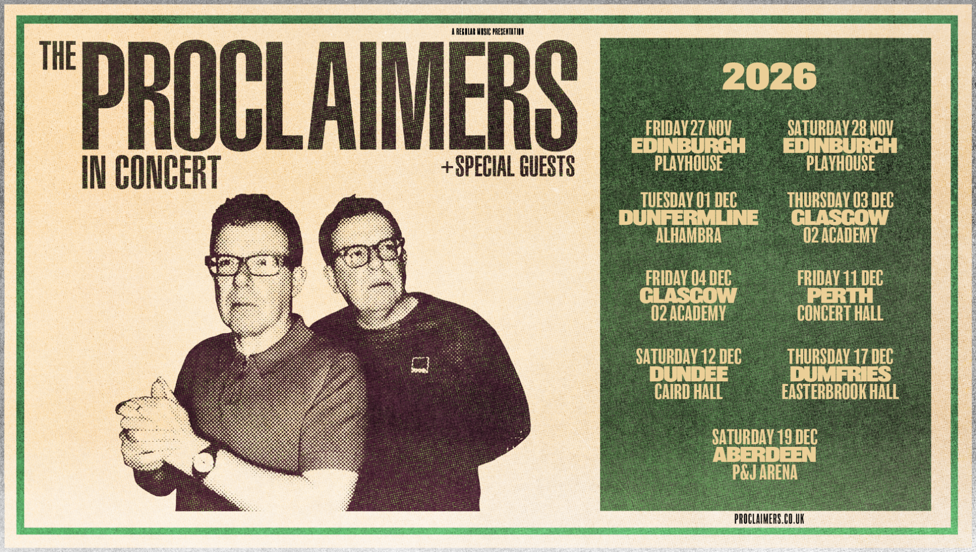 The Proclaimers - The Crichton Trust